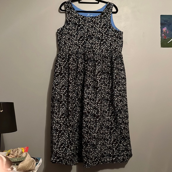 Dresses | True Vintage Handmade Early 200s Floral Print Dress | Poshmark